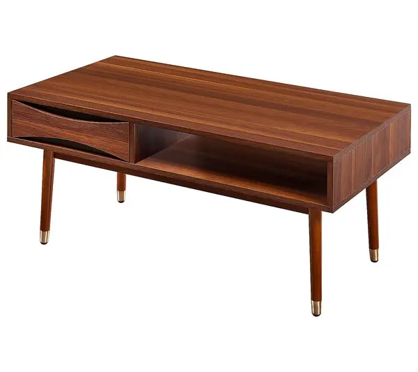 TEAMSON Dawson Coffee Table Walnut - One-color