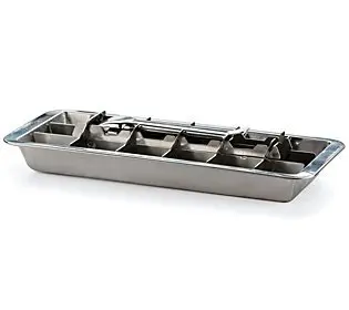 RSVP Stainless Steel Ice Cube Tray - Silver