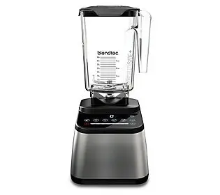 BLENDTEC Designer 650 Stainless Steel Wildside Blender - Silver