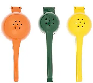 BERGHOFF Set Of 3 Juice Squeezers Orange, Lem On, And Lime - One-color