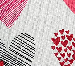 DESIGN IMPORTS 6-pack Hearts Collage Print Napk In Set