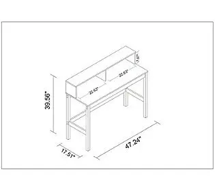 MANHATTAN COMFORT Bowery Desk