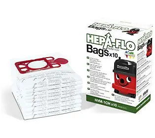 NUMATIC Hepaflo Bags For Henry/hetty/james Vacu Ums - One-color