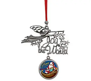 AMERICAN COIN TREASURES Santa Peace On Earth Jf K Coin Ornamen - One-color