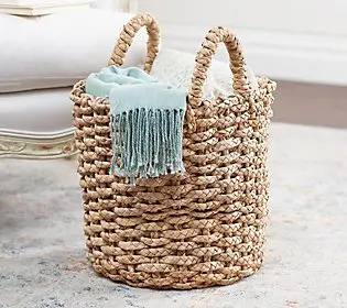 COZY COTTAGE BY LIZ MARIE 13' Water Hyacinth Basket - One-color