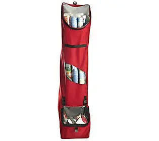 TREEKEEPER Santa's Bags Hanging Wrapping Paper Storage Bag W/toolbox - One-color