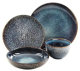 Gibson Elite Matisse 16-piece Stoneware Dinnerw Are Set - One-color