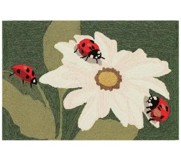 LIORA MANNE Frontporch Ladybugs Indoor/outdoor Ug 20' X 30 - One-color
