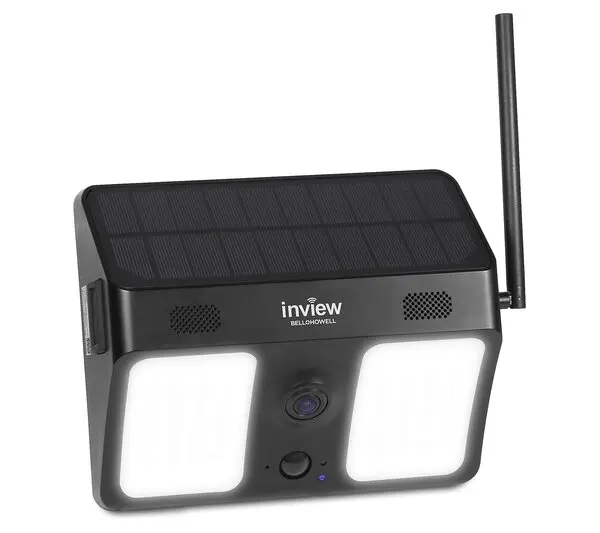 BELL & HOWELL Bell+howell Inview Bhslc1 Fhd Outdoor Solar Flo Odlight Camer - One-color