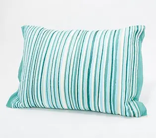 HOME REFLECTIONS Coastal Collection Striped Dec. Pillow - One-color