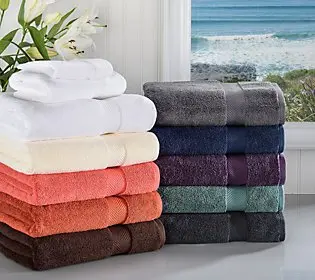SUPERIOR Cotton 3-piece Solid Zero-twist Absorb Ent Towel Set