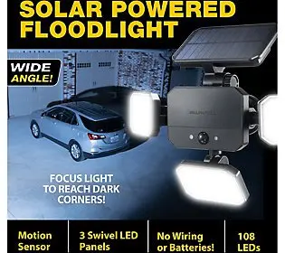 BELL & HOWELL Bell + Howell Bionic Floodlight Solar-powered M Tion Light