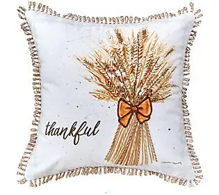 C&F HOME Thankful Wheat Pillow Valerie - One-color