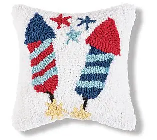 VALERIE PARR HILL 8' X 8' Firecracker Throw Pillow Valerie - One-color