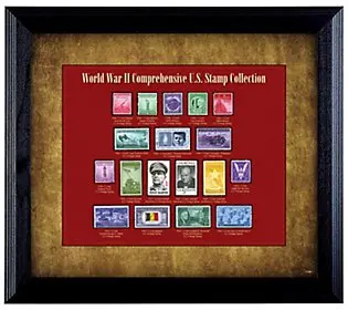 AMERICAN COIN TREASURES World War Ii Stamp Fram Ed Collection - One-color