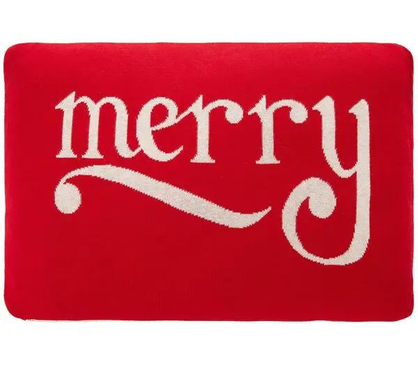 SAFAVIEH Be Merry Pillow - One-color