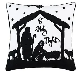 VALERIE PARR HILL 18' X 18' Holy Night Throw Pillow Valerie - One-color
