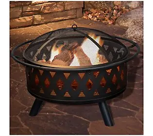 NATURE SPRING 32' Fire Pit- Steel Patio Ring