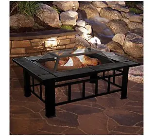 NATURE SPRING 37' Fire Pit- Marble Tile Design