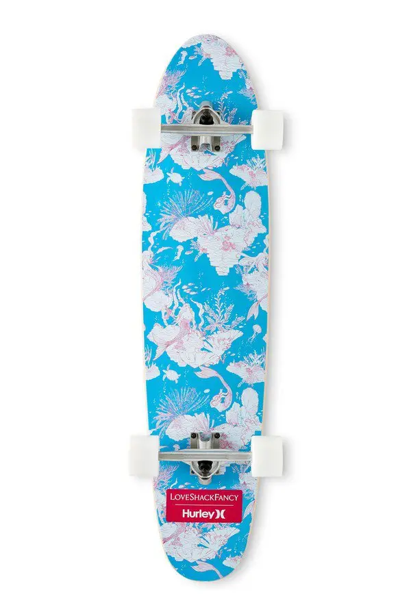 LoveShackFancy X Hurley Long Board Skateboard