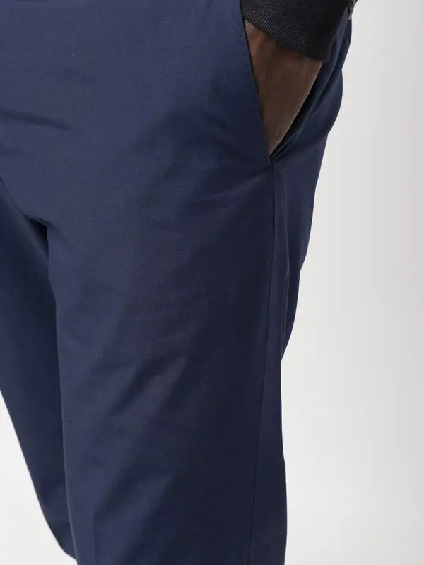 PT TORINO Straight-leg Tailored Trousers - Blue