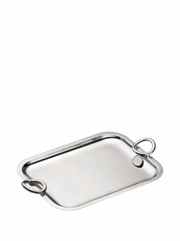 Christofle Vertigo Rectangular Tray - Silver