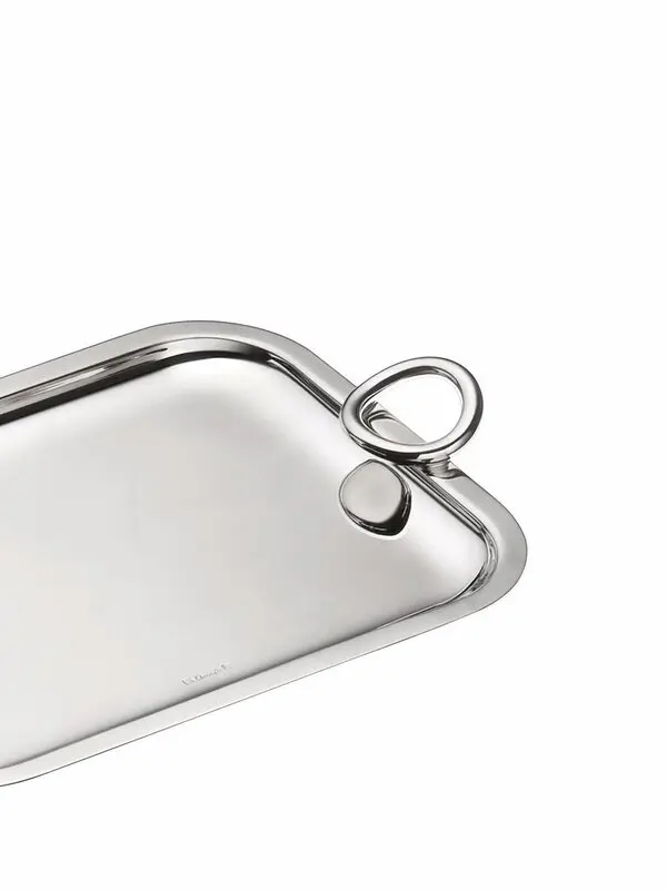 Christofle Vertigo Rectangular Tray - Silver