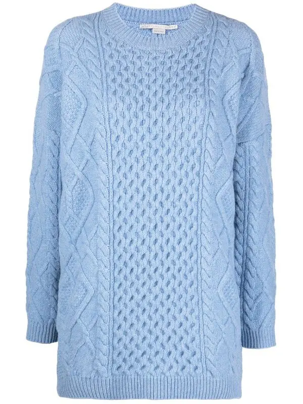 Stella McCartney Aran-knit Oversized Jumper
