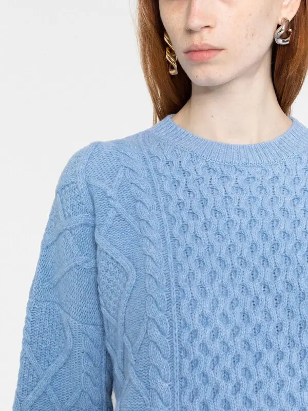Stella McCartney Aran-knit Oversized Jumper