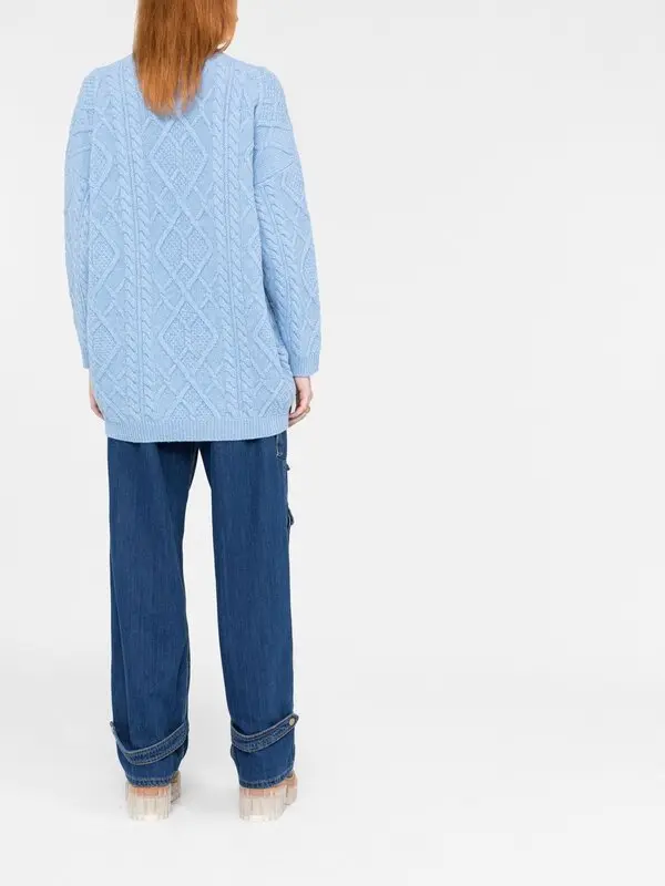 Stella McCartney Aran-knit Oversized Jumper