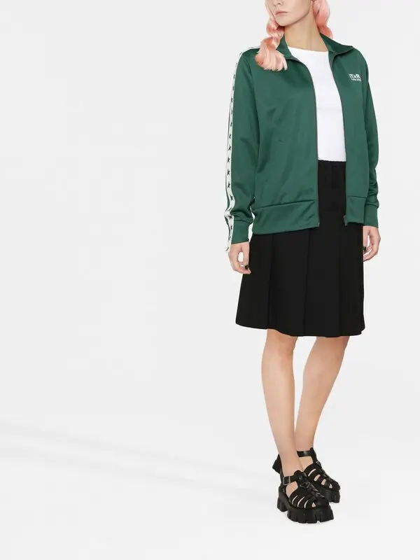 GOLDEN GOOSE Star Log-print Sports Jacket - Green