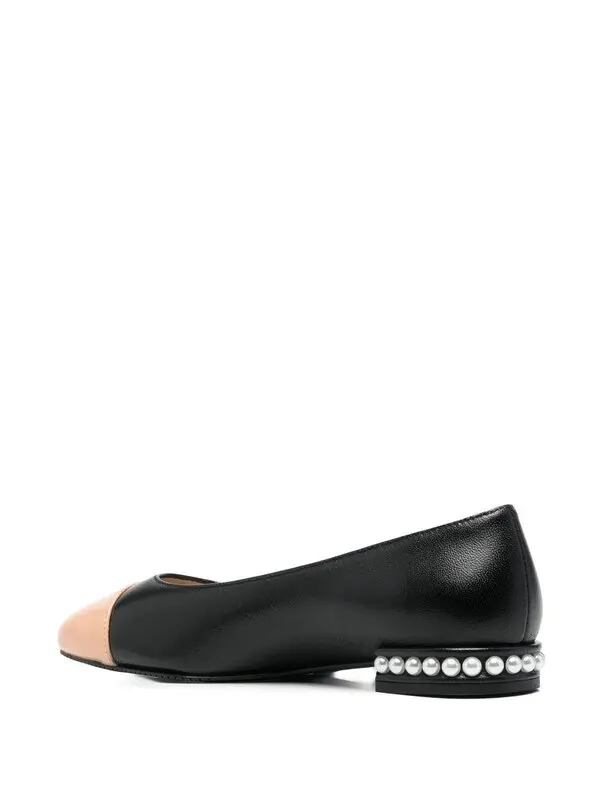 STUART WEITZMAN 10mm Faux-pearl Leather Pumps