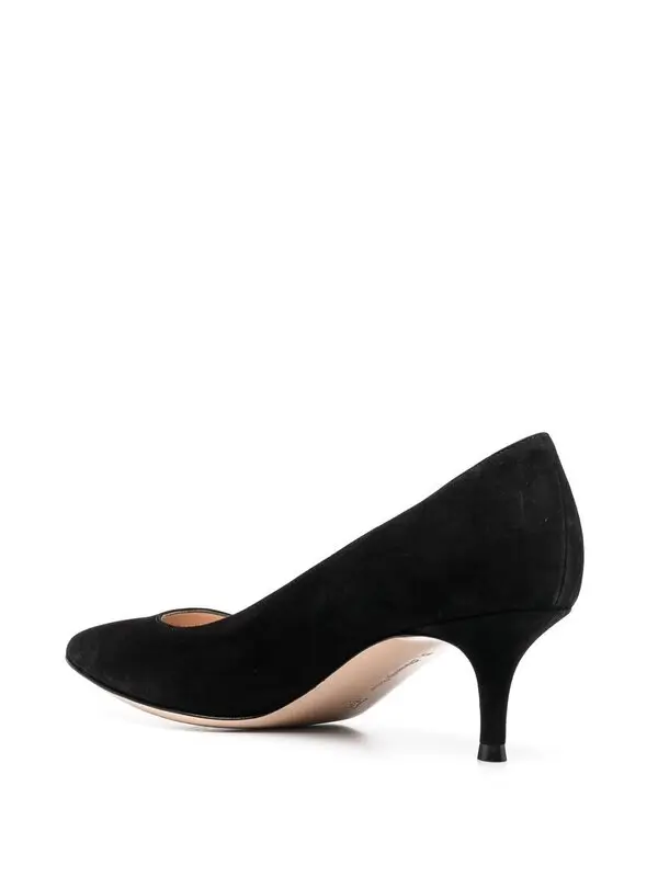 GIANVITO ROSSI 55mm Suede Pumps - Black
