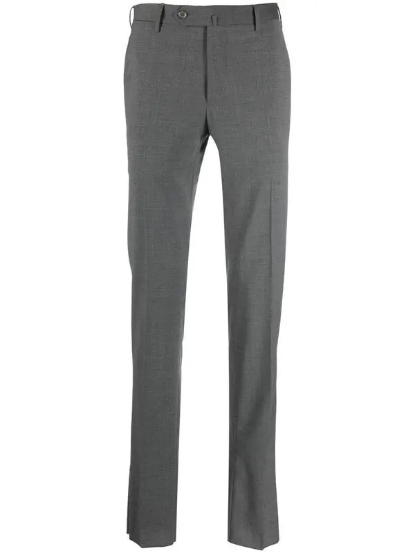 PT TORINO Pressed-crease Trousers - Grey