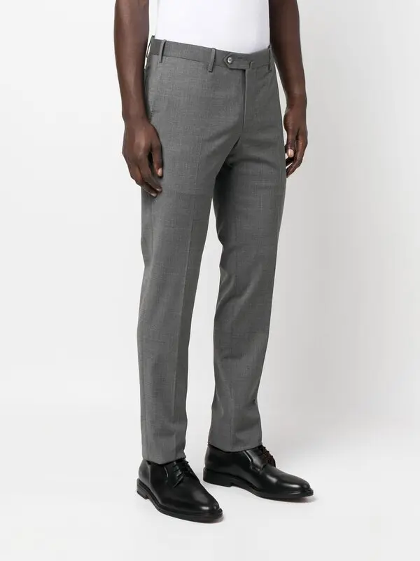 PT TORINO Pressed-crease Trousers - Grey