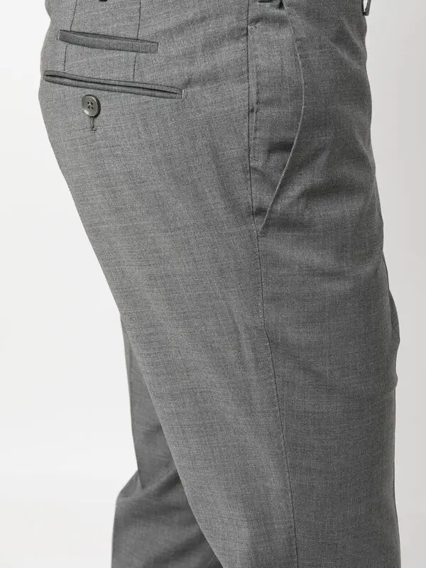 PT TORINO Pressed-crease Trousers - Grey