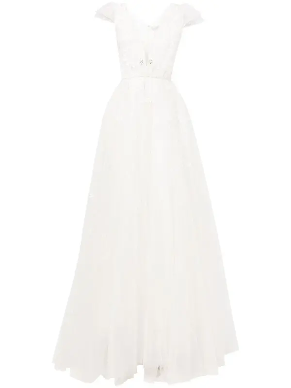 Jenny Packham Charm Sequin-embellished Gown
