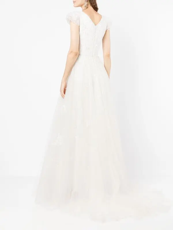 Jenny Packham Charm Sequin-embellished Gown