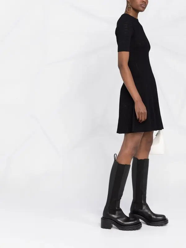 Givenchy 4g Jacquard A-line Dress
