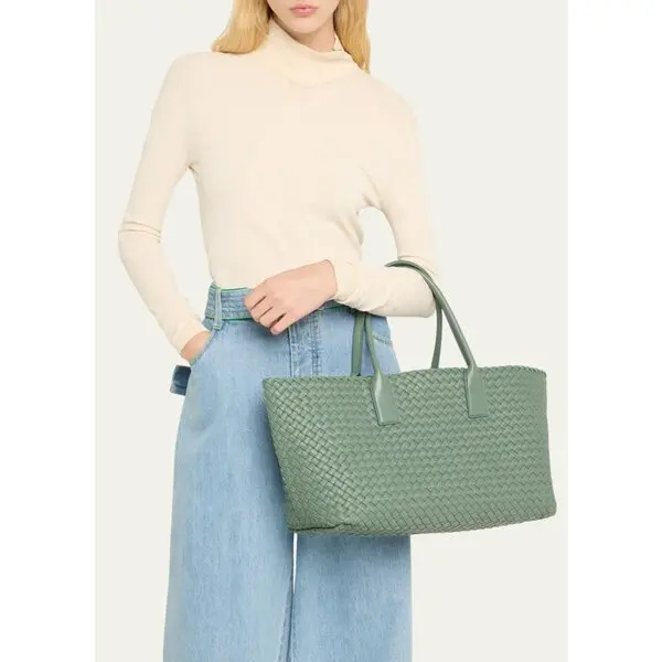 Bottega Veneta Cabat Tote Bag - Aloe