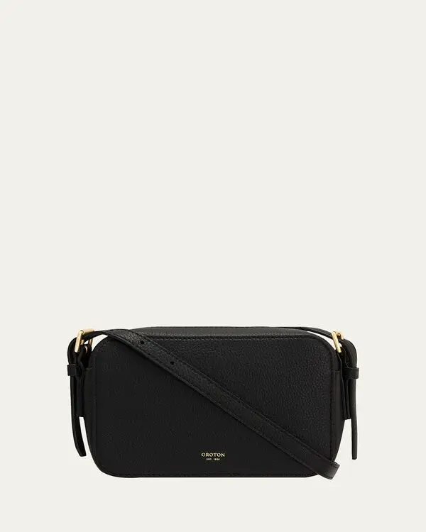 OROTON Margot Camera Crossbody Bag - Black