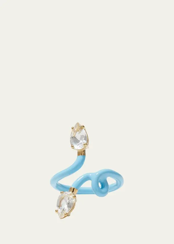 Bea Bongiasca Double Vine Tendril Ring