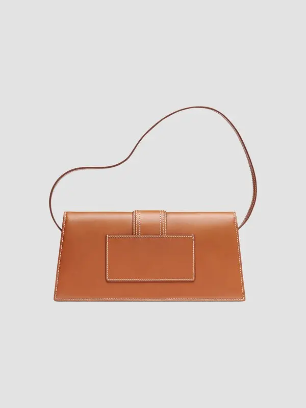 Jacquemus Le Bambino Long Leather Top Handle Bag