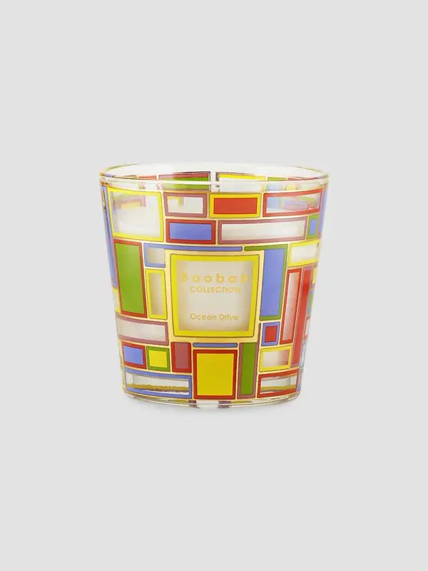 BAOBAB My First Ocean Drive Candle - White Multi