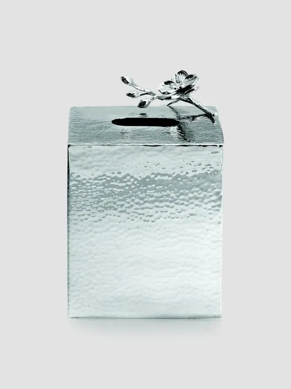 Michael Aram White Orchid Tissue Box Holder