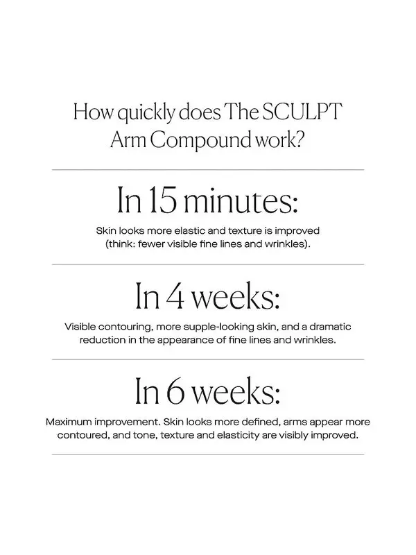 U BEAUTY The Sculpt Arm Compound