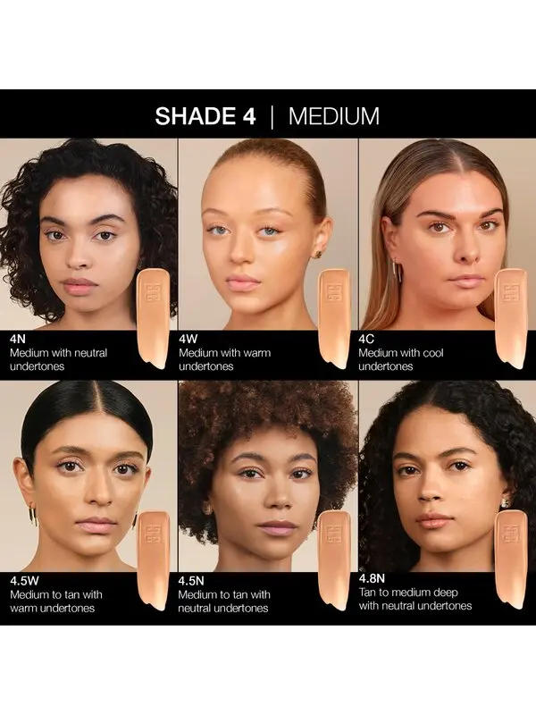 Givenchy Prisme Libre Skin Caring Glow Foundation 24h Hydration - 4n