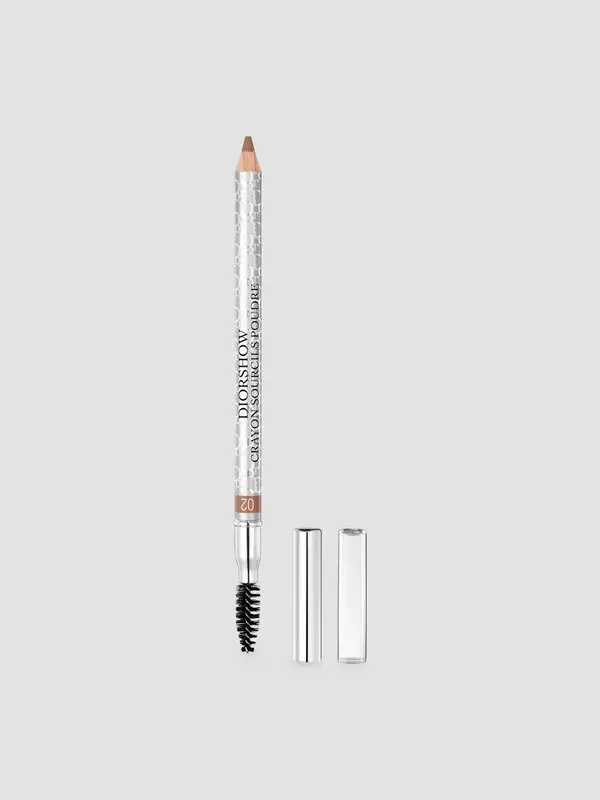 Dior Waterproof Eyebrow Pencil With Built-in Brush & Sharpener - 02 Chestnut