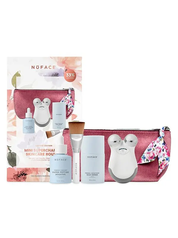 NuFACE Mini Supercharged Skincare Routine
