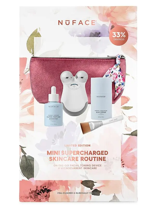 NuFACE Mini Supercharged Skincare Routine